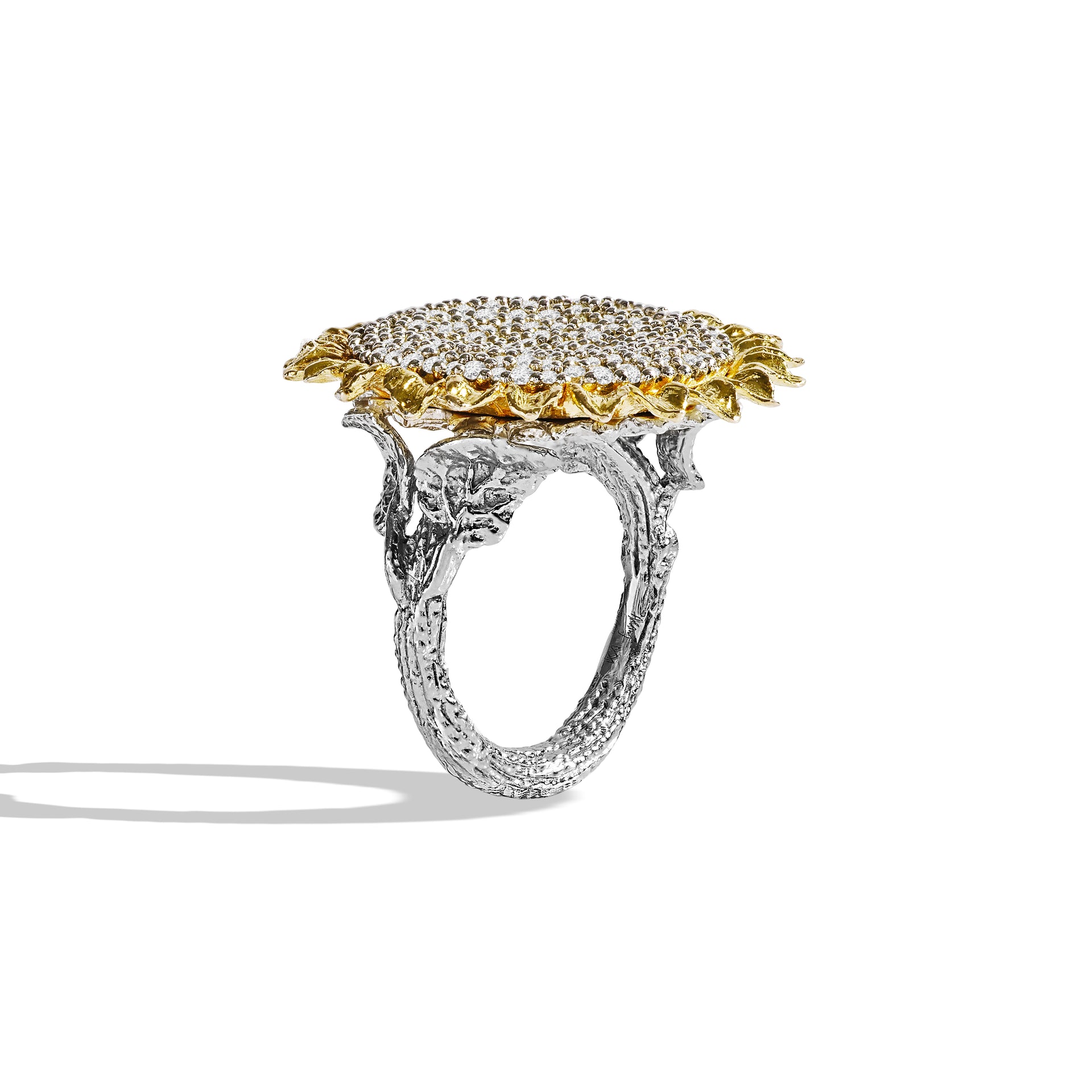 Vincent 25mm Ring with Diamonds – Michael Aram