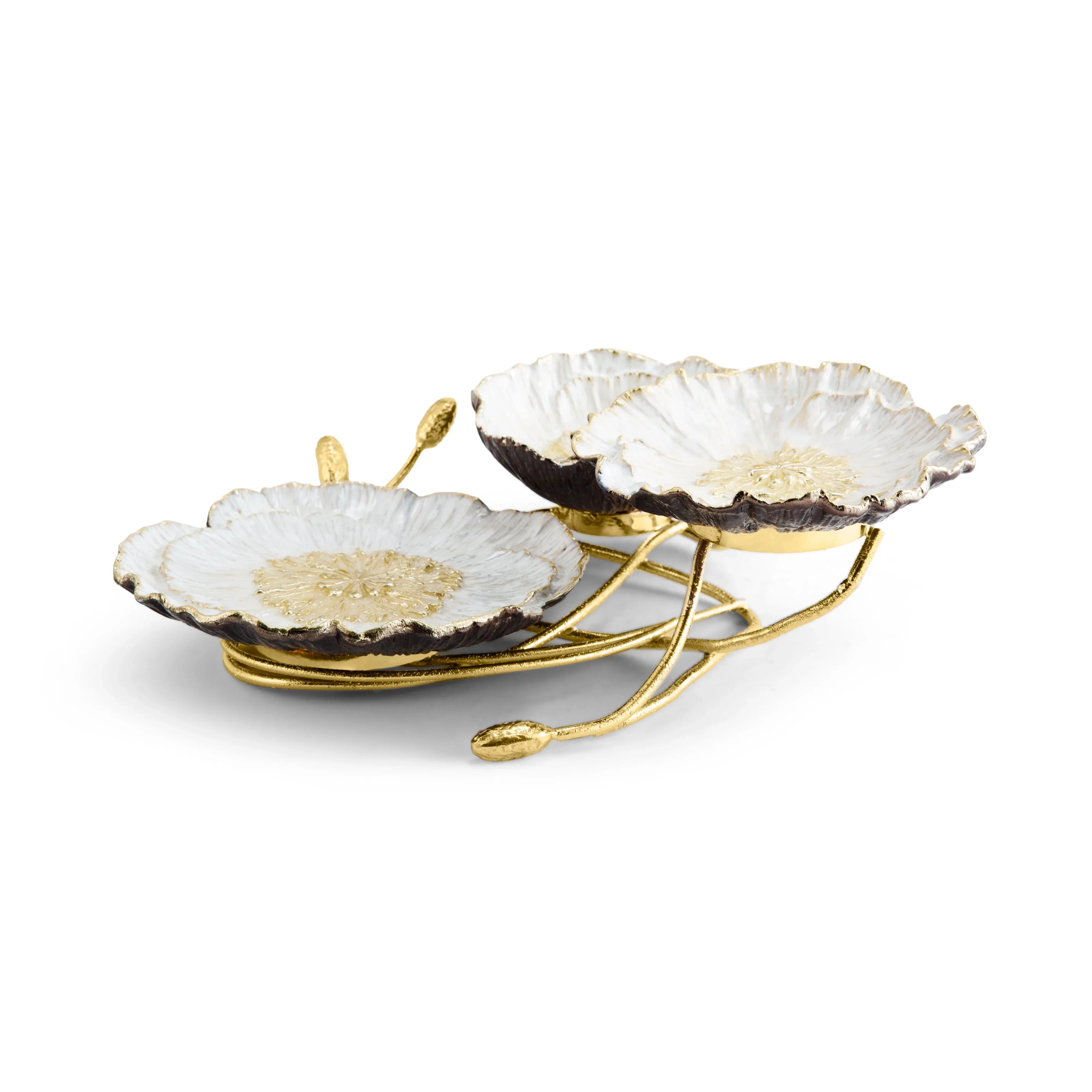Anemone 3-Tier Dish – Michael Aram
