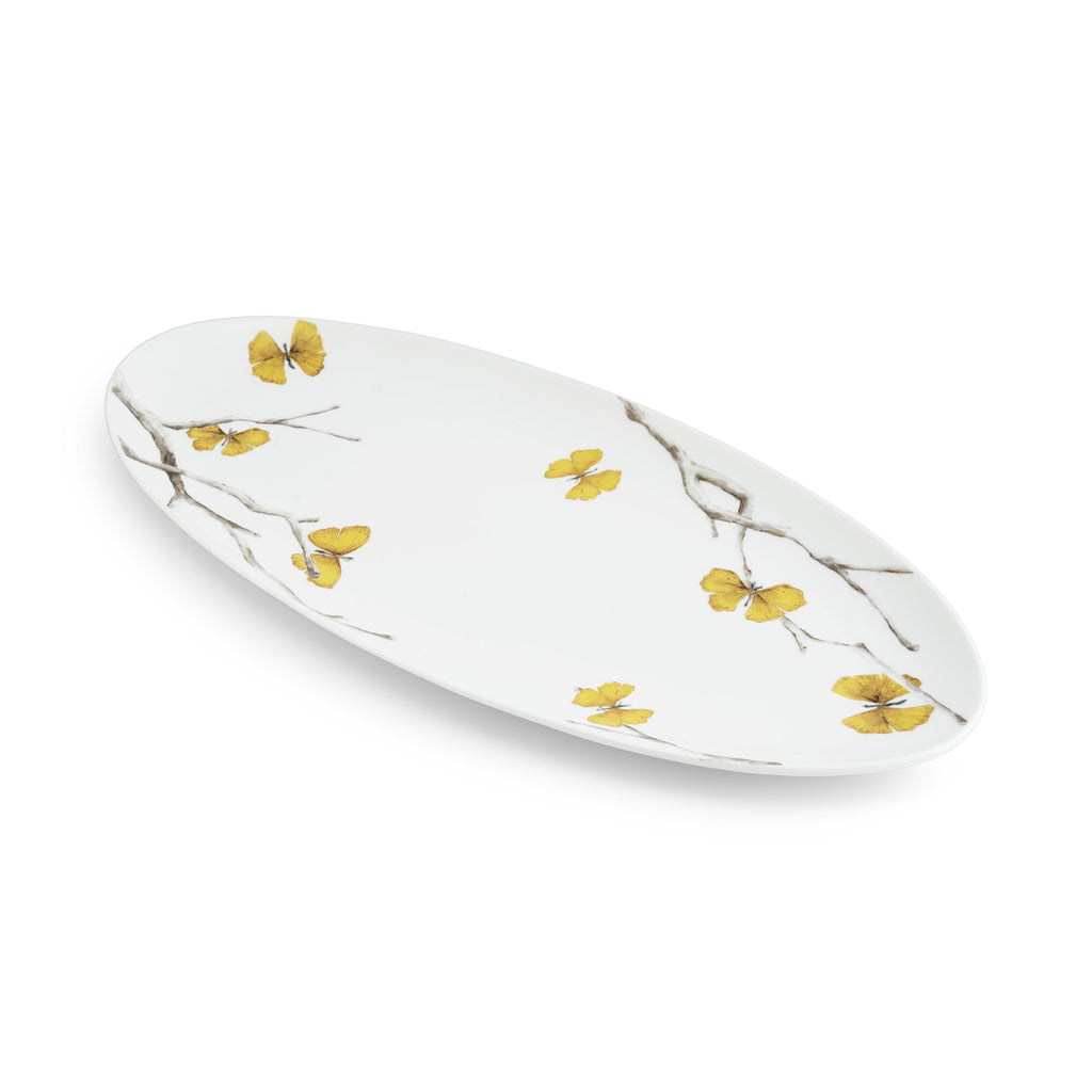Butterfly Ginkgo Porcelain Platter – Michael Aram