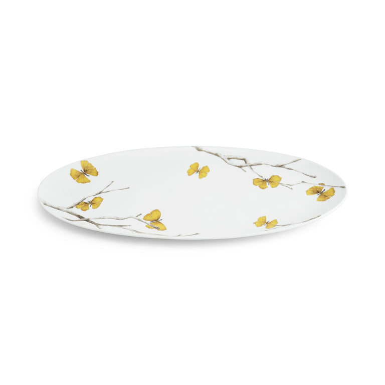Butterfly Ginkgo Porcelain Platter – Michael Aram