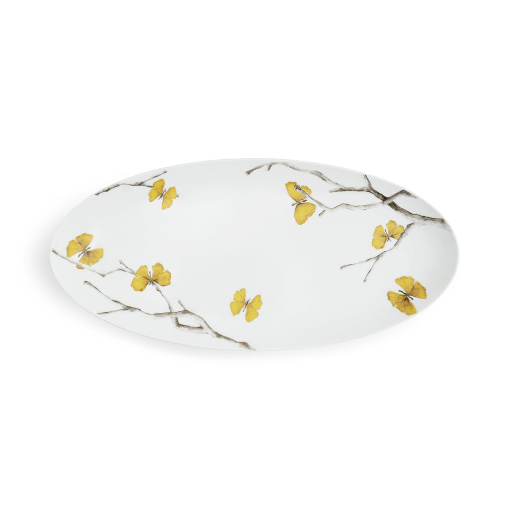Butterfly Ginkgo Porcelain Platter – Michael Aram