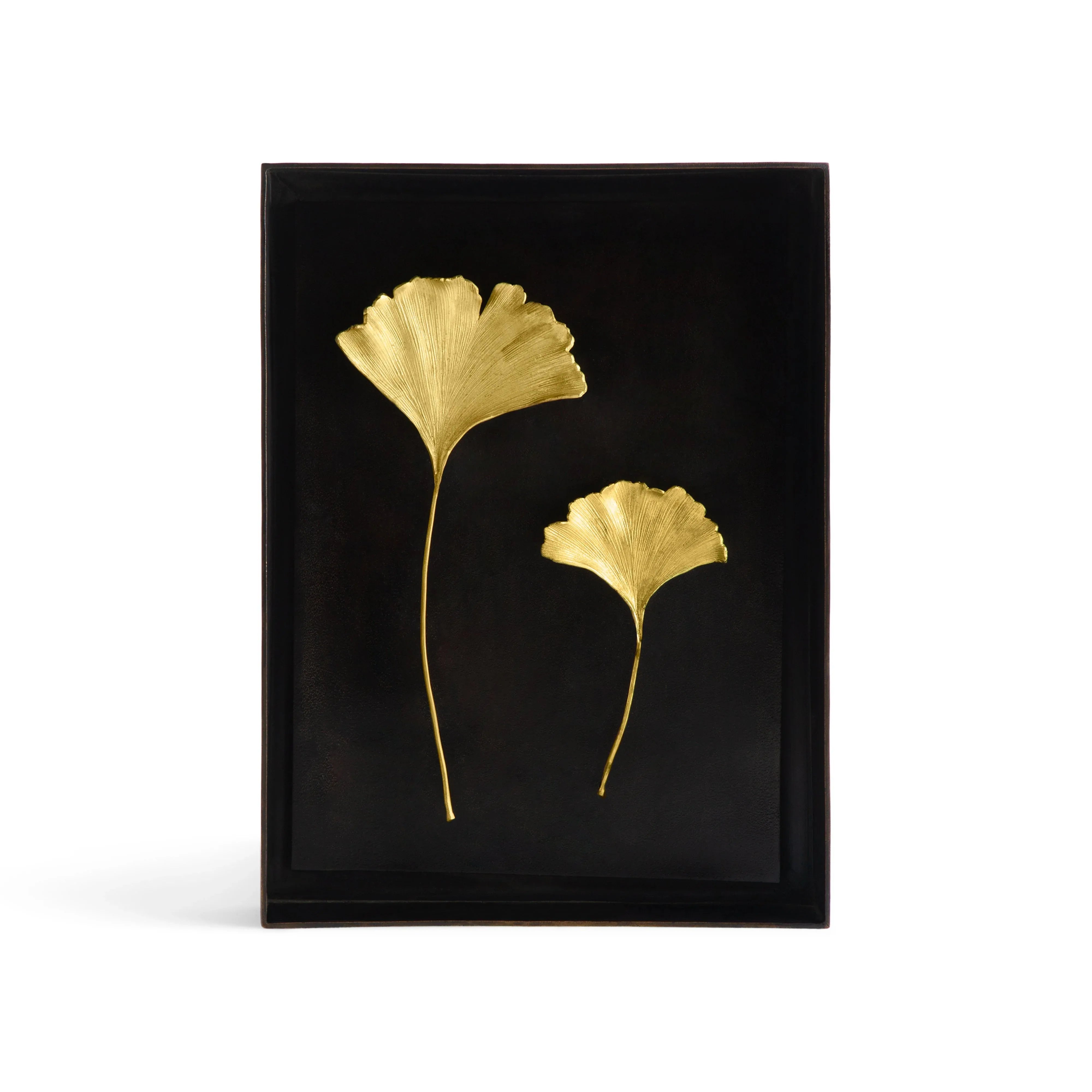 Ginkgo Leaf Shadow Box – Michael Aram