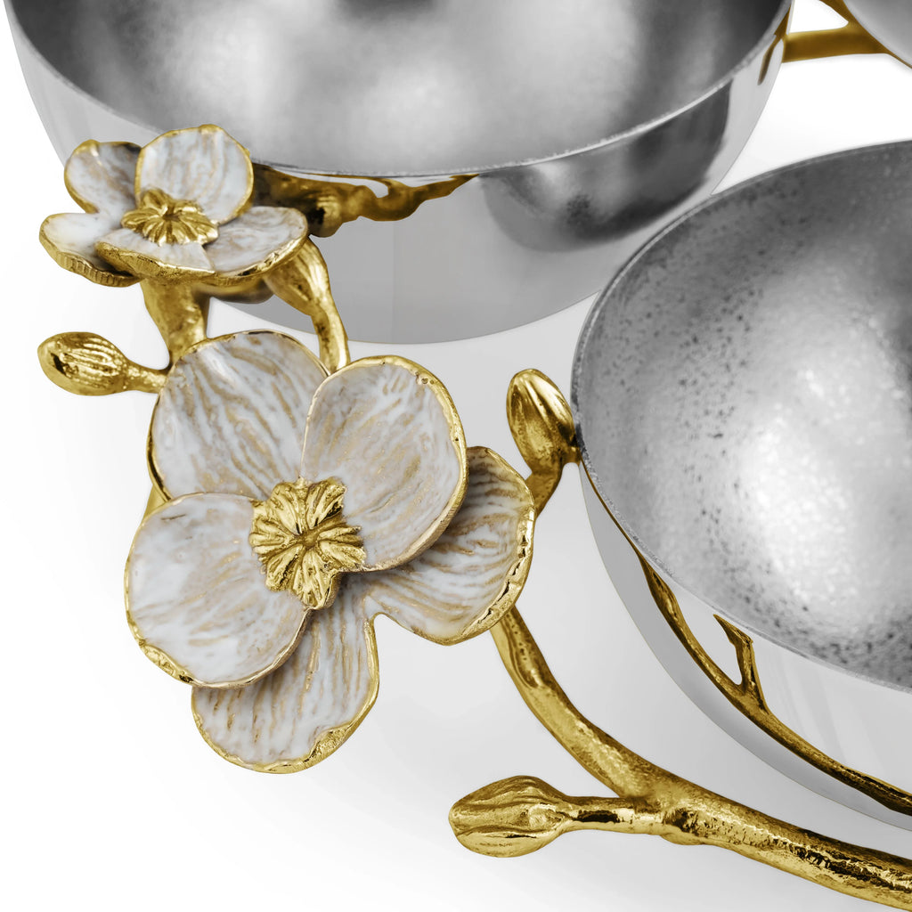 Orchid Low Bowl – Michael Aram