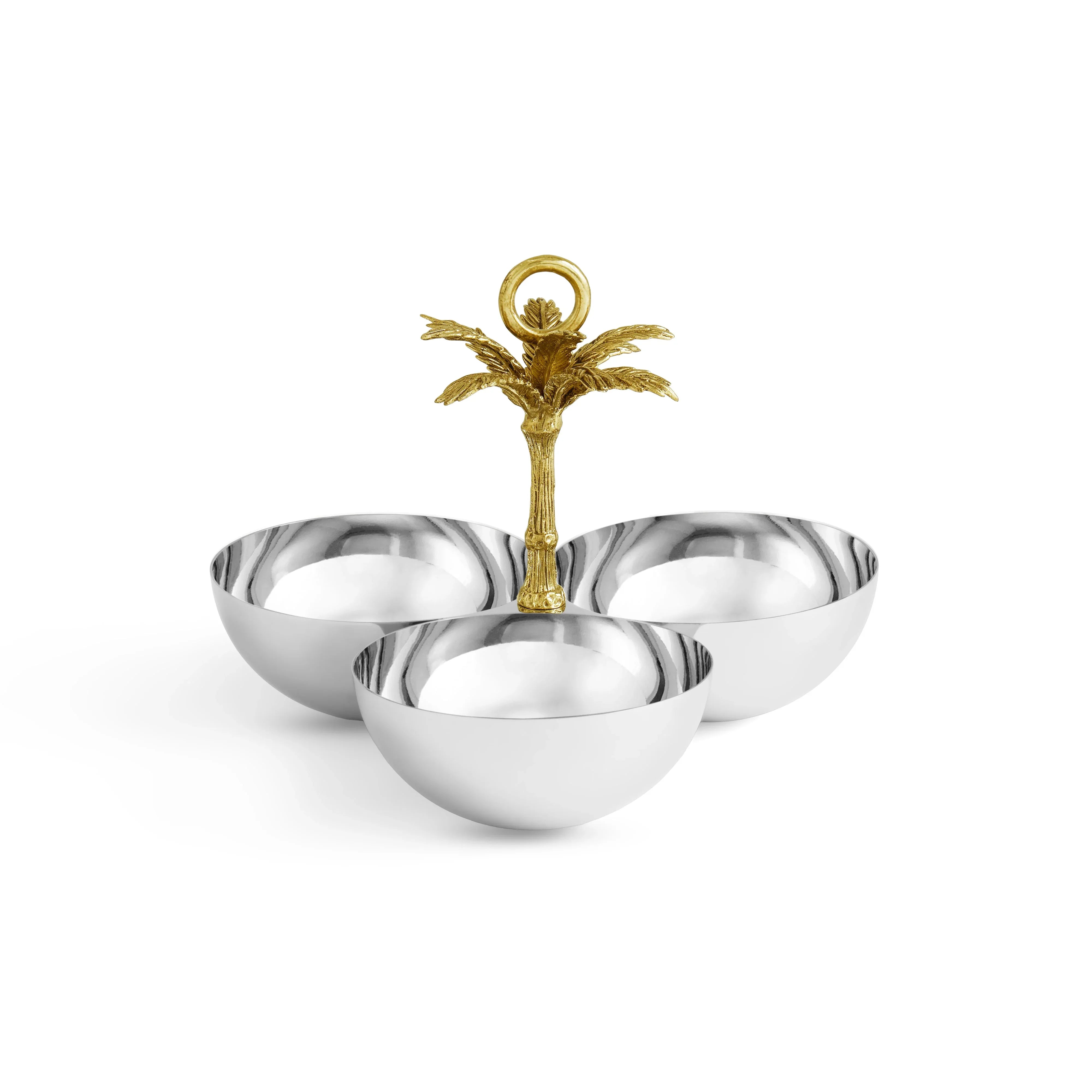 Palm Triple Bowl – Michael Aram