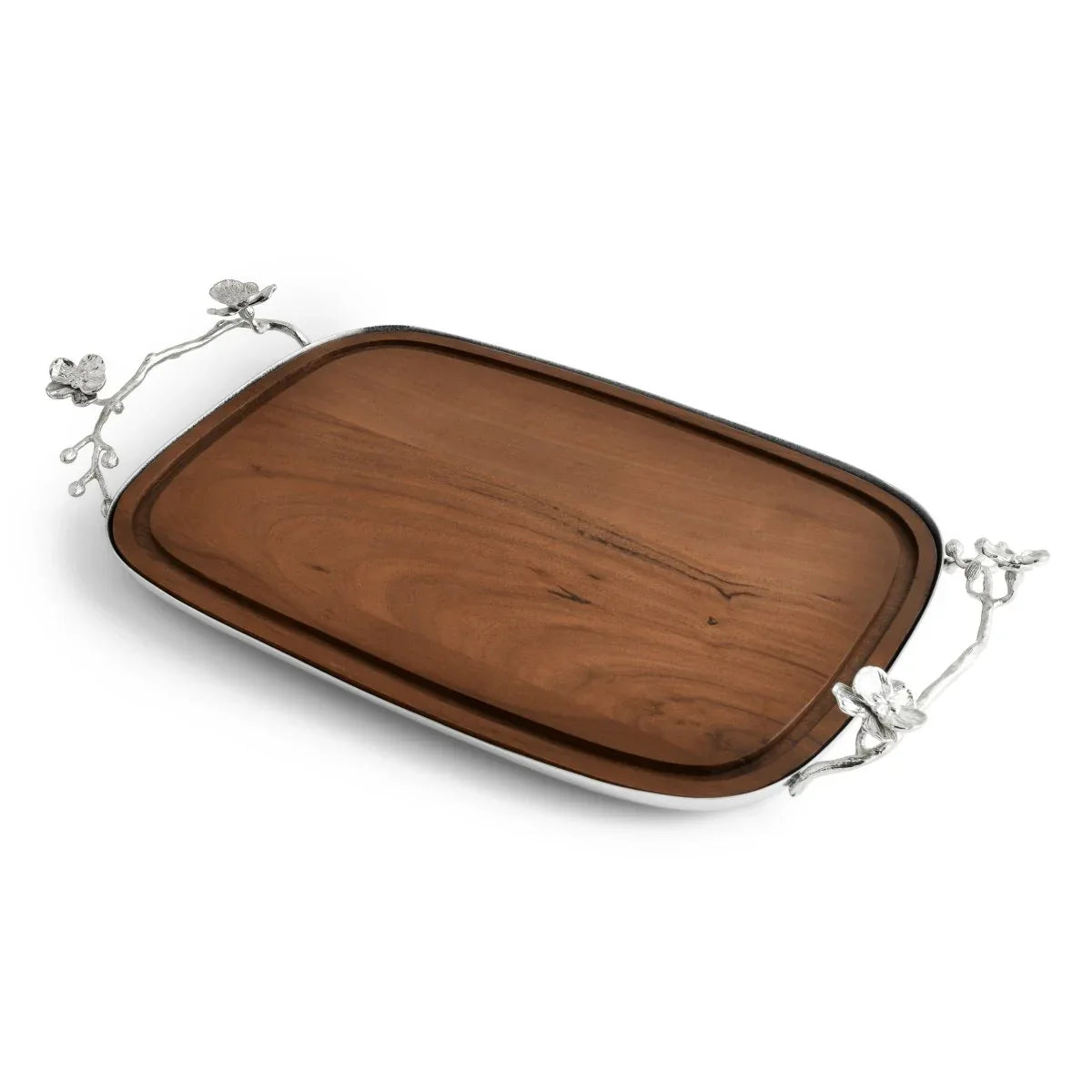 White Orchid Bread Board – Michael Aram